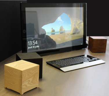 Bleu Jour Wood Kubb mini-computer | Payments NEXT