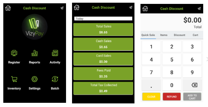 VizyPay app | Payments NEXT