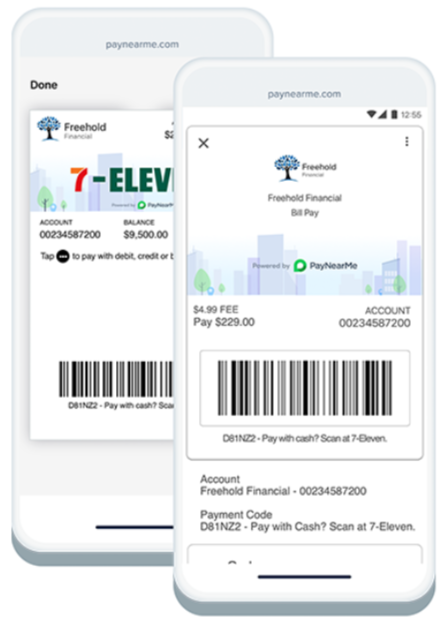 PayNearMe barcode pay | Payments NEXT